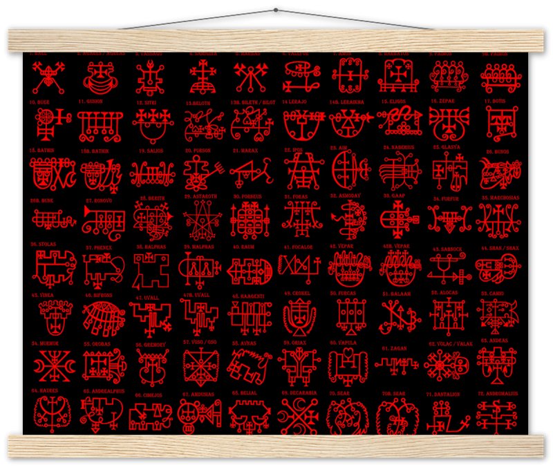Goetia zodiac 60 photos - Astrologytoyou.com