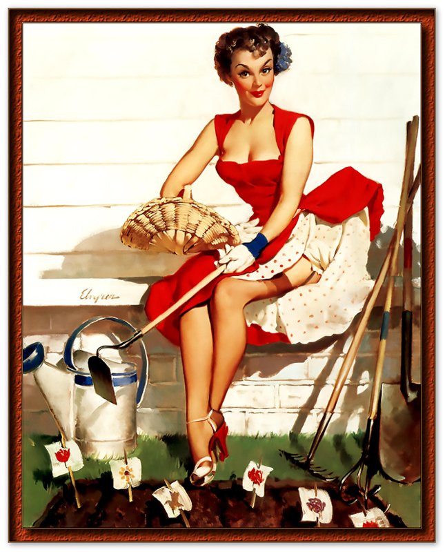 Vintage Pin Up Girls